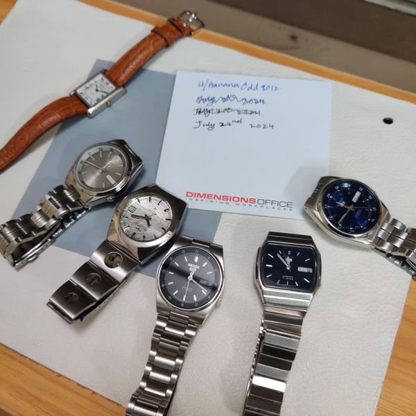 [WTS] JDM Seiko 5 Automatic - SNK563 - Blue Railway Time - $119 Shipped ...