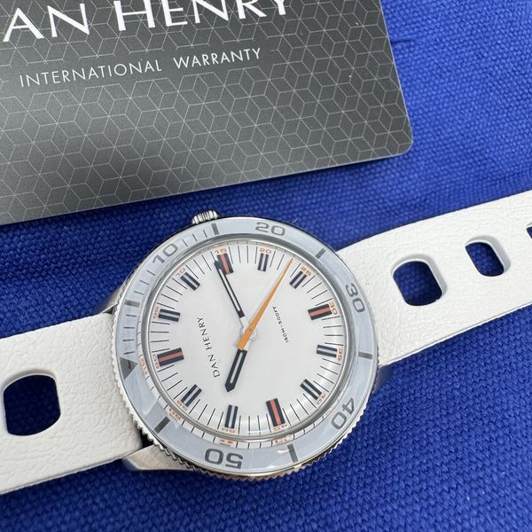 Dan Henry White 1975 Skin Diver 39mm Watch | WatchCharts Marketplace