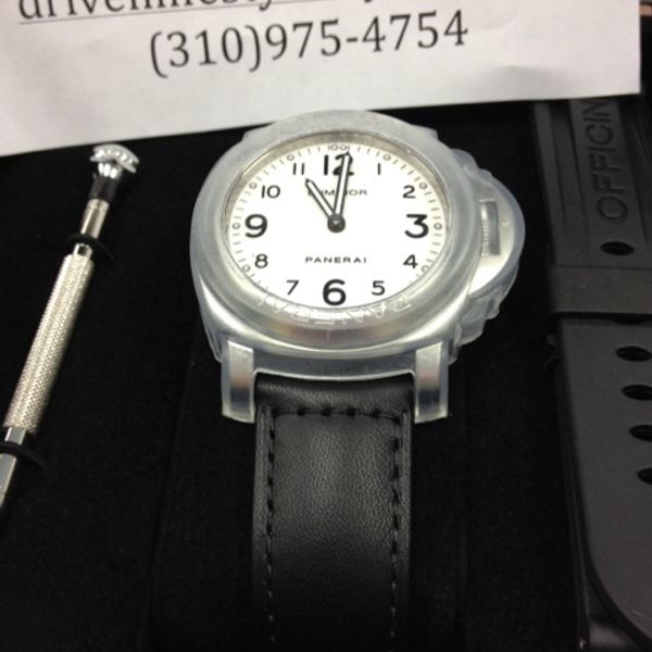 FS Panerai PAM 114 Luminor White Dial "P" Series BNIB | WatchCharts