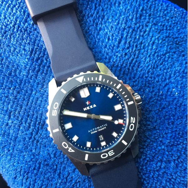 Hexa Osprey Blue Dial | WatchCharts Marketplace