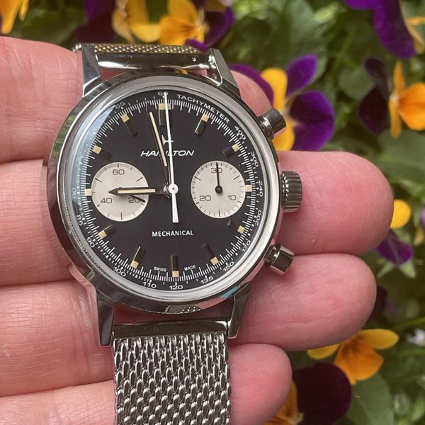 [WTS] Hamilton American Classic Intramatic Manual Wind Chronograph ...