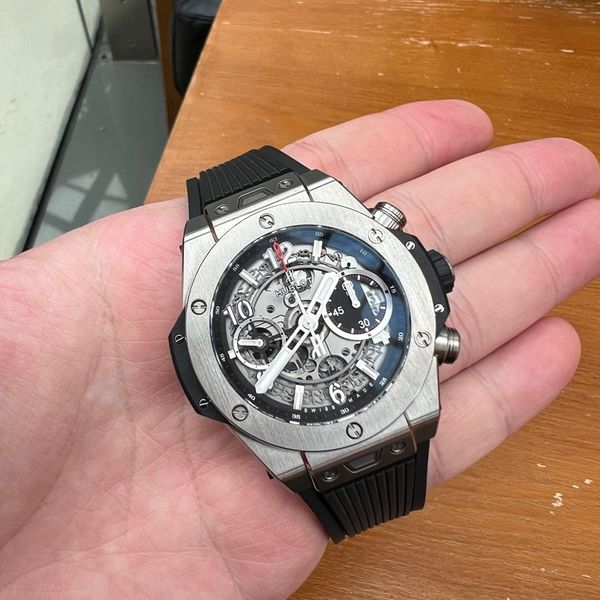 [42MM] Hublot Big Bang Unico 441.NX.1170.RX Skeleton Dial Titanium | WatchCharts Marketplace