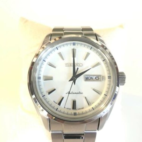 Seiko SARY055 PRESAGE Mechanical Automatic Men's Watch - Silver ...