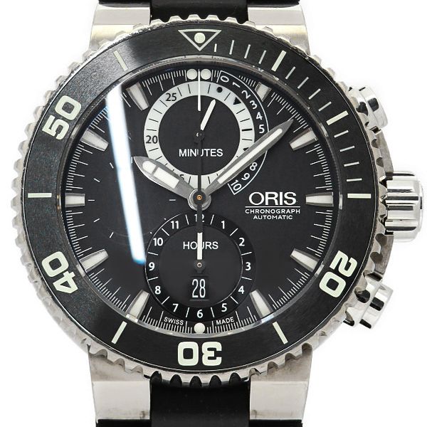 [ORIS] Oris "Carlos Coste Chronograph Cenote Series Limited Model" 01 ...