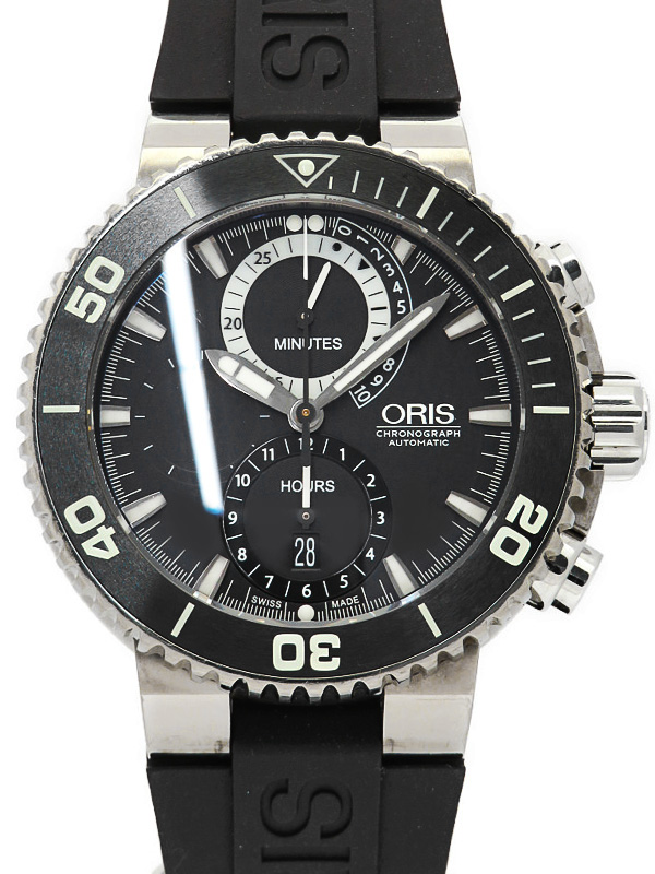 [ORIS] Oris "Carlos Coste Chronograph Cenote Series Limited Model" 01 ...