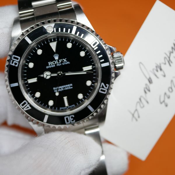 [WTS] Rolex Submariner 14060M - Rolex Caliber 3130, 40mm, Sapphire ...
