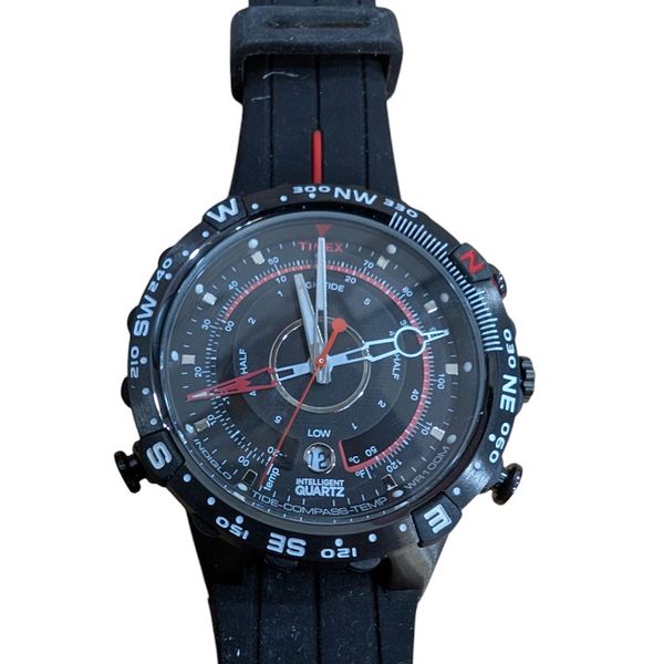 Timex Mens Intelligent Quartz Tide Temp Compass Watch T2N720 Box ...