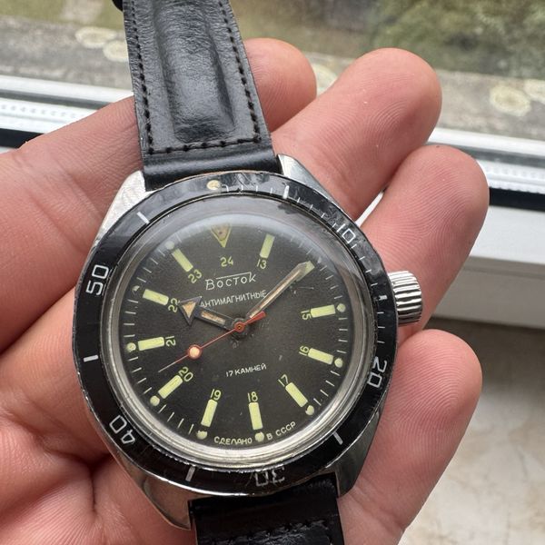 Vostok Vostok Diver Amphibian Russian Soviet Diver Watch CCCP USSR ...