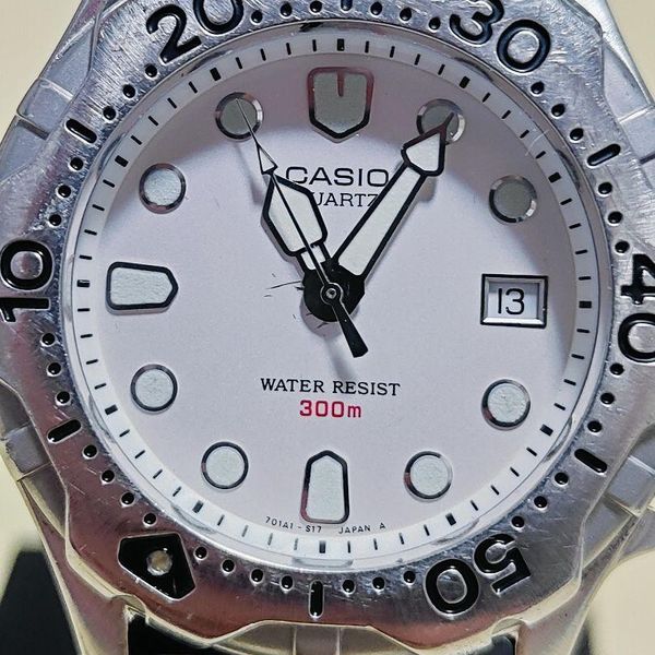 Vintage 80'S Casio Mdp-801 Diver 300M Watch | WatchCharts Marketplace