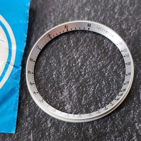 NOS ORIGINAL CHAPTER RING FOR SEIKO CHRONOGRAPH 6139-7100 HELMET ...