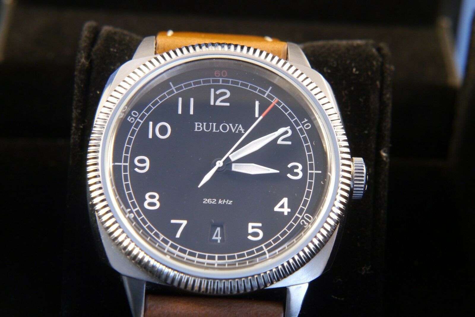 Bulova Accutron II Military .UHF 96B230 . Boxed . Screw- Down Crown ...
