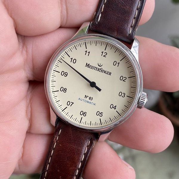 MEISTERSINGER N.03 BM903 automatic watch working condition ...