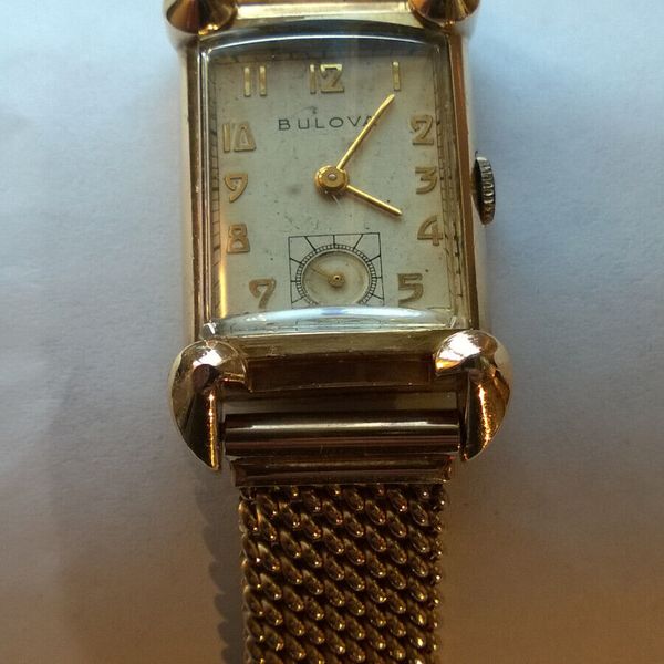 Vintage Bulova His Excellency 10k Gold Filled 21j 7AK Kreisler Quality ...