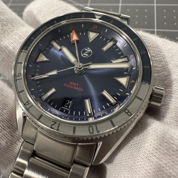 [WTS] Zelos Horizons GMT v1 Cobalt Blue - $575 shipped US | WatchCharts ...