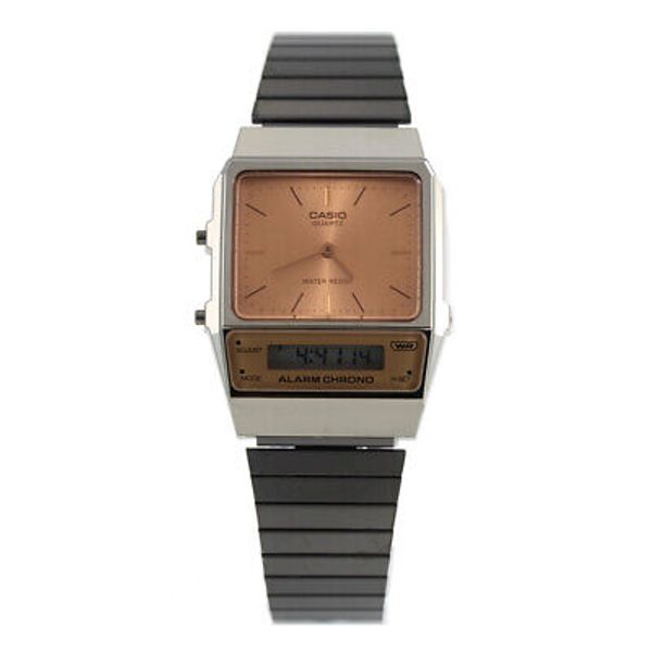 CASIO AQ-800ECGG-4A AQ-800 Quartz Analog & Digital Orange | WatchCharts ...