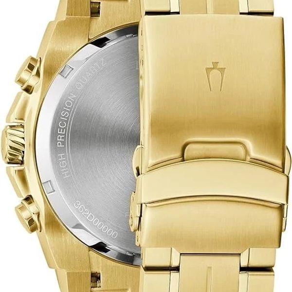 Bulova 97B218 Icon Precisionist eight-hand quartz chrono Watch ...