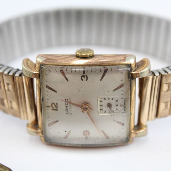 Mens Assorted Vintage Mechanical Watches Rotary Lanco Etc WORKING x 3 ...