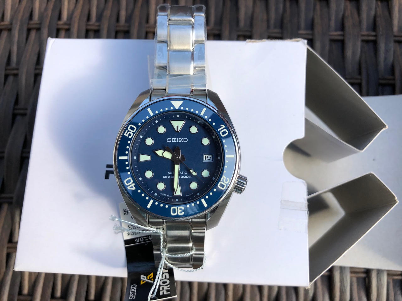 FS: Seiko SBDC033 Blue Sumo | WatchCharts