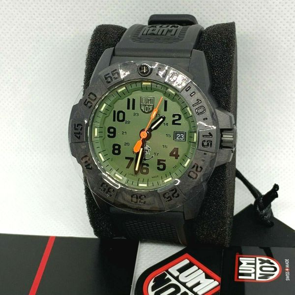 Luminox Green Series Navy Seal Watch 2 Strap Set XS.3517.NQ.SET NIB ...