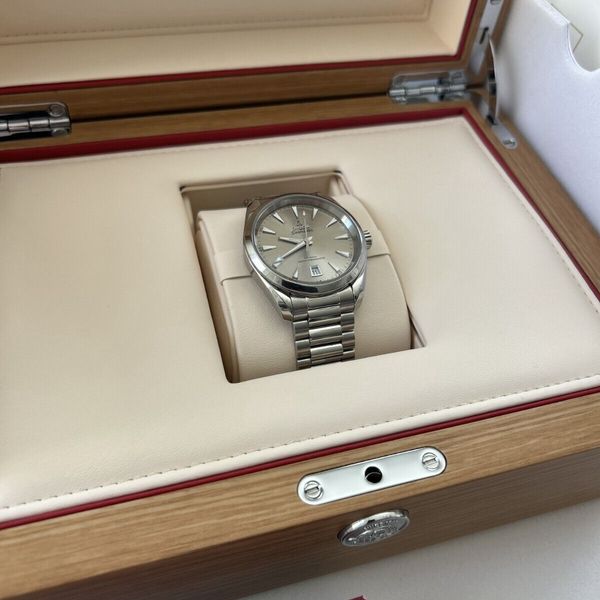 Omega Aqua Terra Sand Stone (38mm) - Complete Set - Excellent Condition ...
