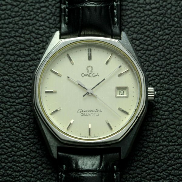 Omega Seamaster Quartz Cal 1342 Ref 196.0125 Mens Watch | WatchCharts ...