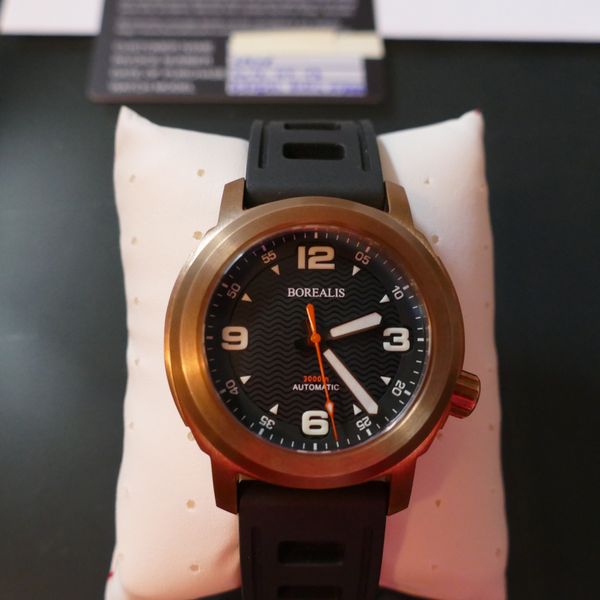 [WTS] Borealis Batial Bronze CuSn8 Black 3000m Automatic Diver Watch No ...