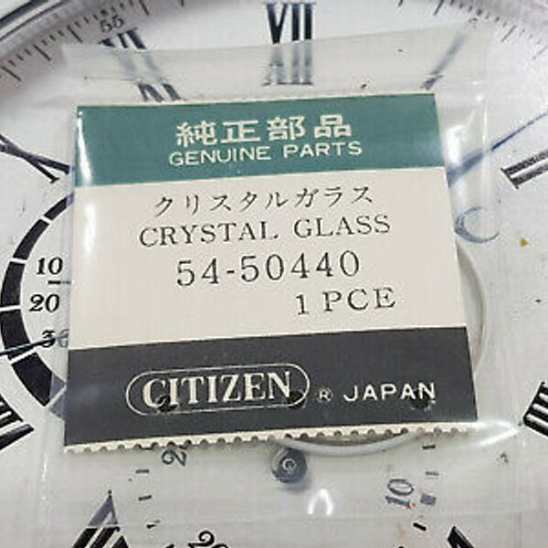 Rare Nos CITIZEN chronograph bullhead glass crystal 54-50440 with ...