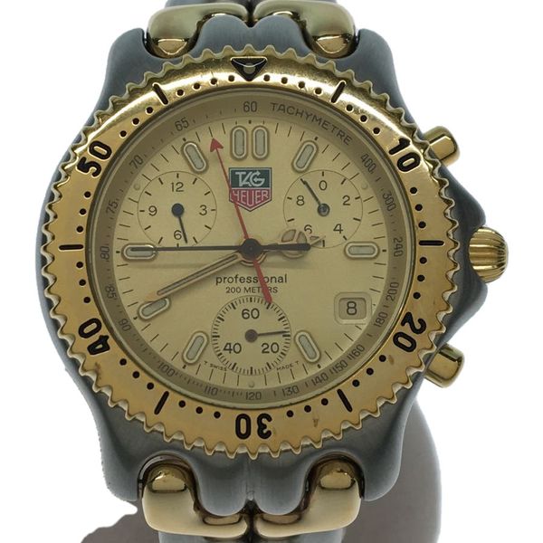 [Used] TAG Heuer Quartz watch / cell / chronograph / analog / stainless ...