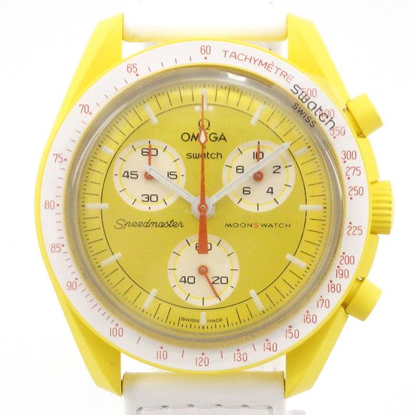 Swatch Swatch Omega Collaboration Speedmaster Mission to the Sun Watch ...