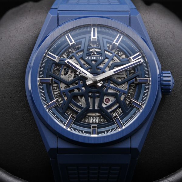 FSOT: Zenith Defy Classic - Open Dial - Blue Ceramic - 41mm - Mint 2022 ...