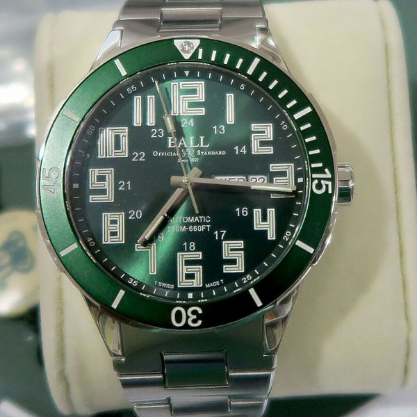 Ball Roadmaster StarLight 43mm DM3050B-S6-GR Limited Edition Watch: A ...