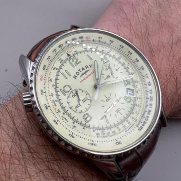 Men's Rotary Military Chronograph Watch | WatchCharts Marketplace