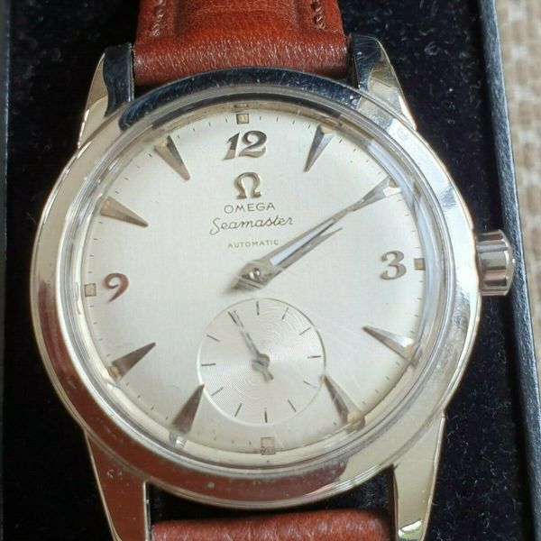 Vintage Omega Seamaster 1952 Automatic Bumper Sub-Second Cal 342 ...