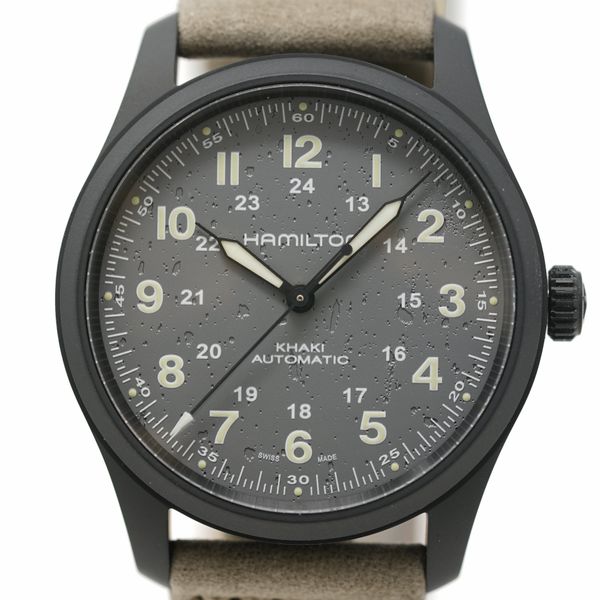 [$699 USD] FS: Pre-Owned Hamilton Khaki Field Titanium Auto H70215880 ...