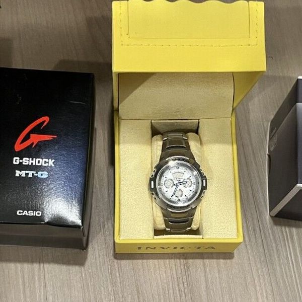 Five Casio Watches IN BOX, Three G-Shock, Duro 200 and Tide Graph ...