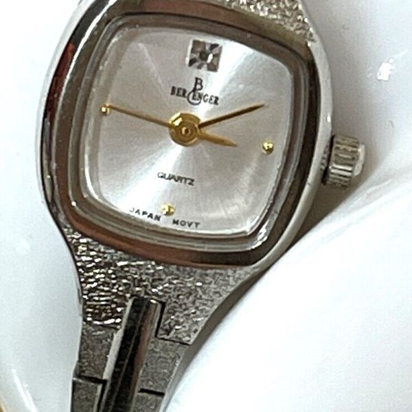 Vintage Berenger Original Genuine Diamond Brushed Texture Shiny Square ...