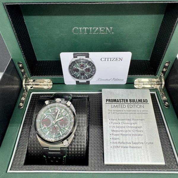 Citizen Limited Edition Promaster Bullhead Racing Chronograph - 1156/ ...