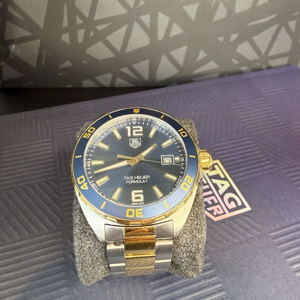 Gold and silver tag heuer - formula one - Special Edition - Used ...