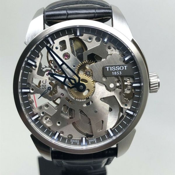 TISSOT T-COMPLICATION T070.405.16.411.00 SQUELETTE MECHANICAL100 ...