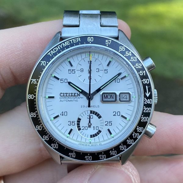 [$1,150 USD] Vintage Citizen 67-9313 'Speedy' Chronograph | WatchCharts