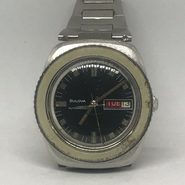 Bulova Automatic watch, working, world time | WatchCharts Marketplace