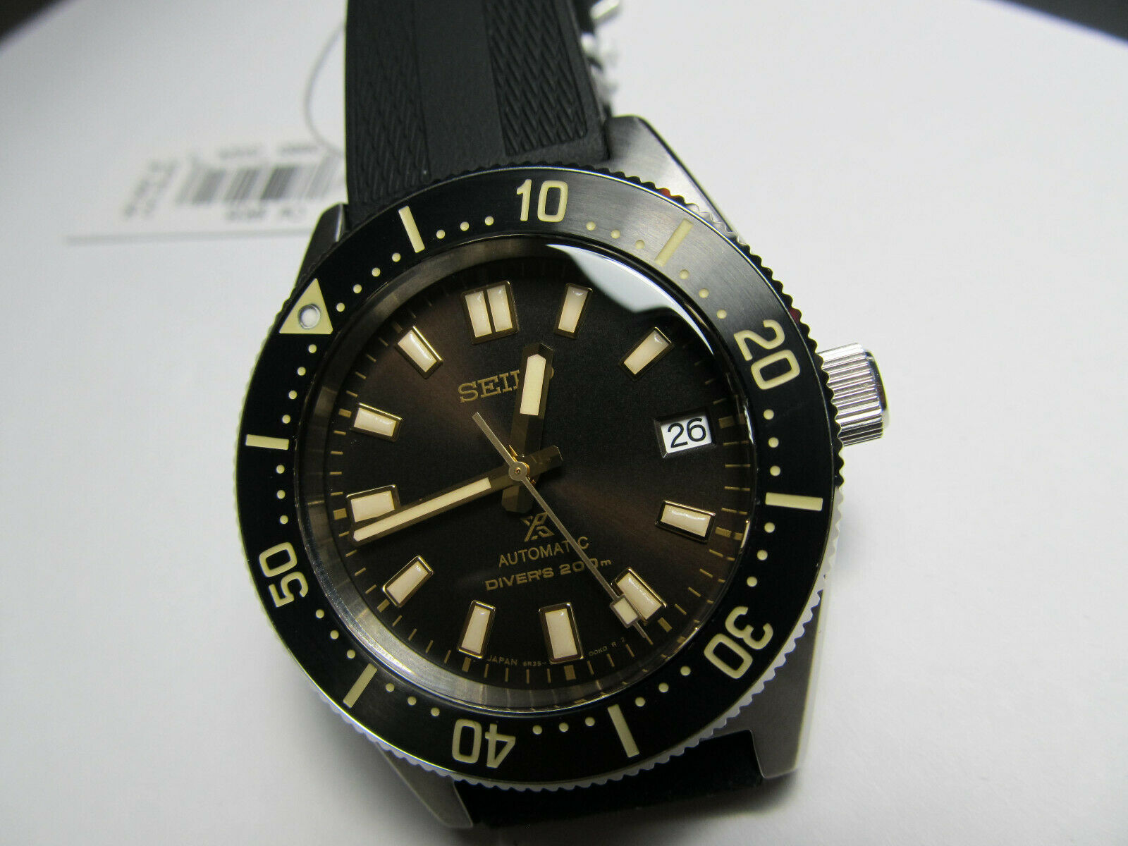 Seiko Prospex automatic diver 200m SPB147 Brown Gilt dial 6R35 sapphire ...