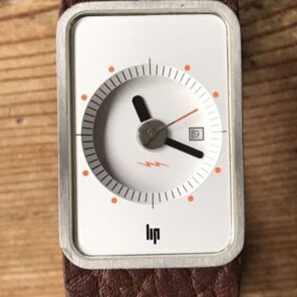 Lip Fridge Watch Retro Vintage Style Unisex Brown Leather Roger Tallon ...