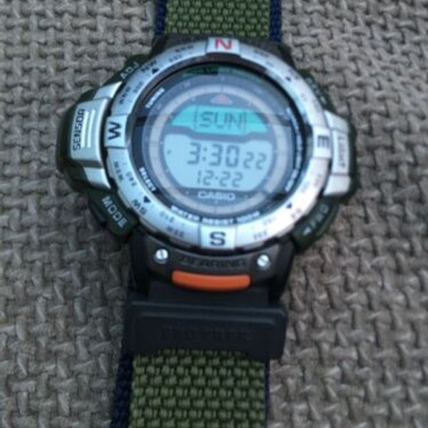 Casio Protrek Prt35 Vintage Watch. Superb Condition Rare Fully Working ...