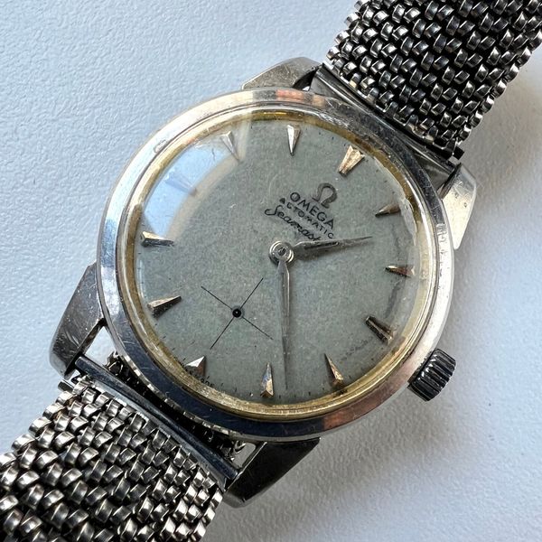 OMEGA Seamaster Cal 491 Automatic Watch 2846/8-1SC Vintage Mens Gray ...