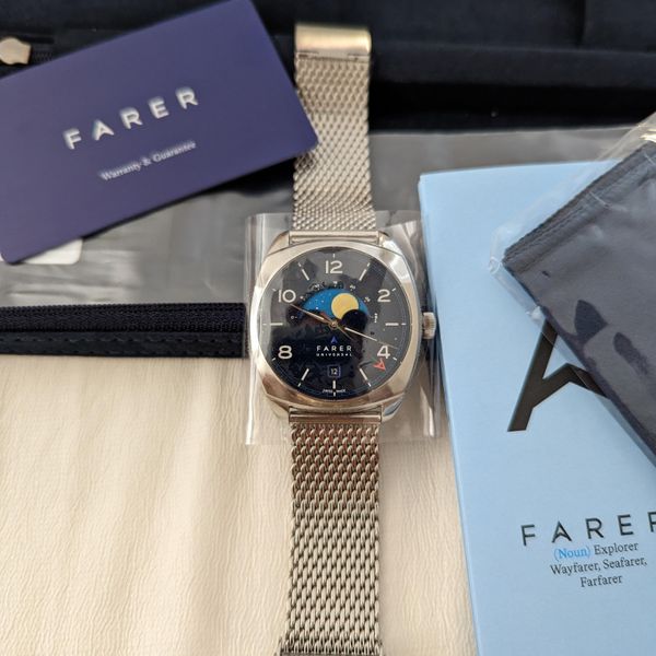 [WTS] Farer Moonphase Halley | New & Unworn with stickers | Full kit ...