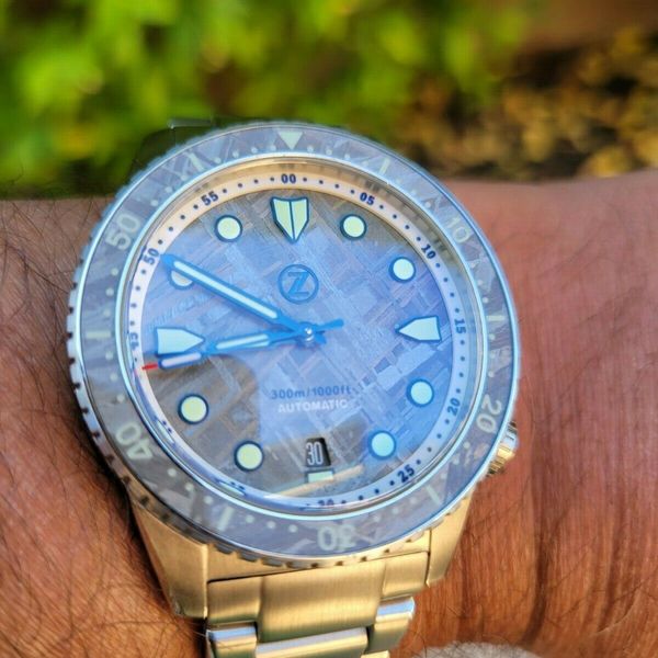 Zelos Mako v3 Meteorite Dial, 40mm dial | WatchCharts