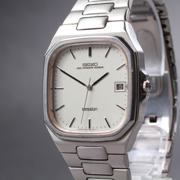 [Exc+5] Vintage Seiko Session High Standard Quartz 8N45-5000 Men's ...