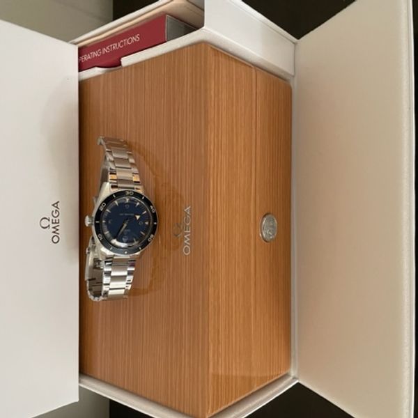 FS: Omega SM Heritage 300 Blue $4300 | WatchCharts Marketplace