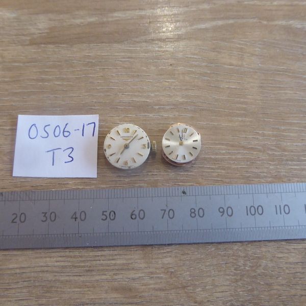 2 EXCELLENT LADIES OMEGA AND LONGINES WRISTWATCH MOVEMENTS ...